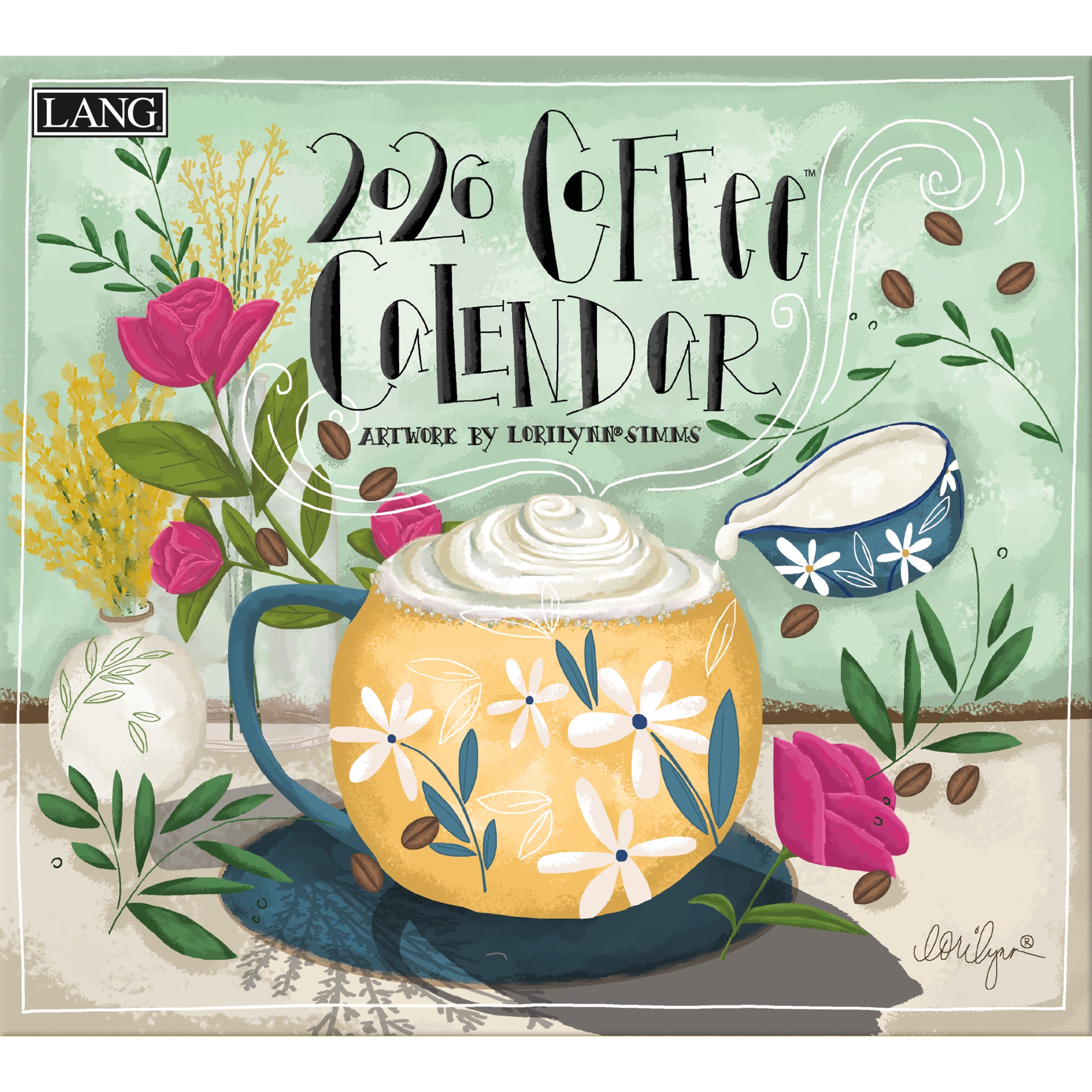2026 LANG Coffee - Deluxe Wall Calendar at Just Calendars USA Store
