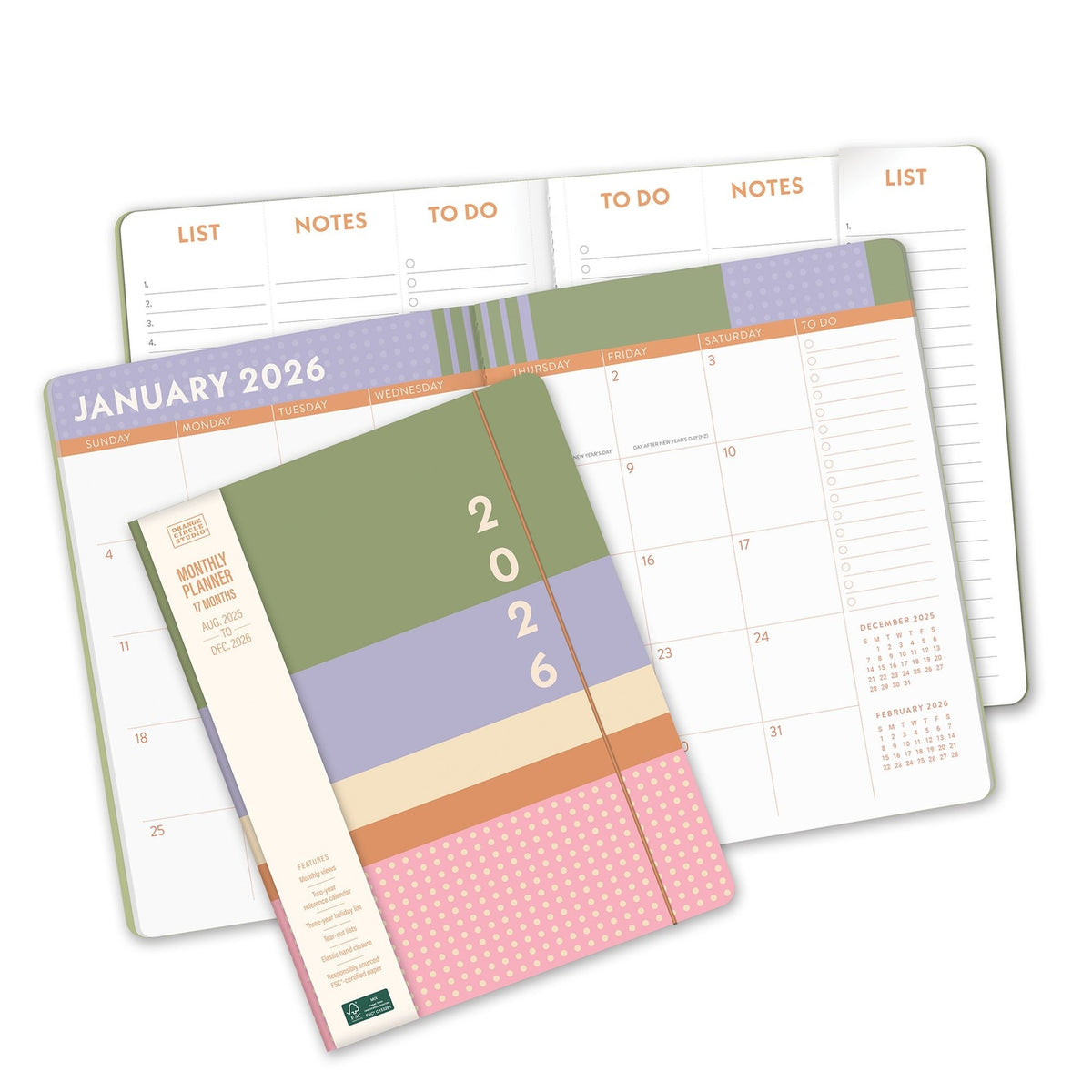 Orange Circle Studio Planners: Stylish & Eco-Friendly Organizers